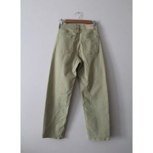 Everlane | Jeans | Everlane The Way High Jean Green Tea Size 25 Regular ...